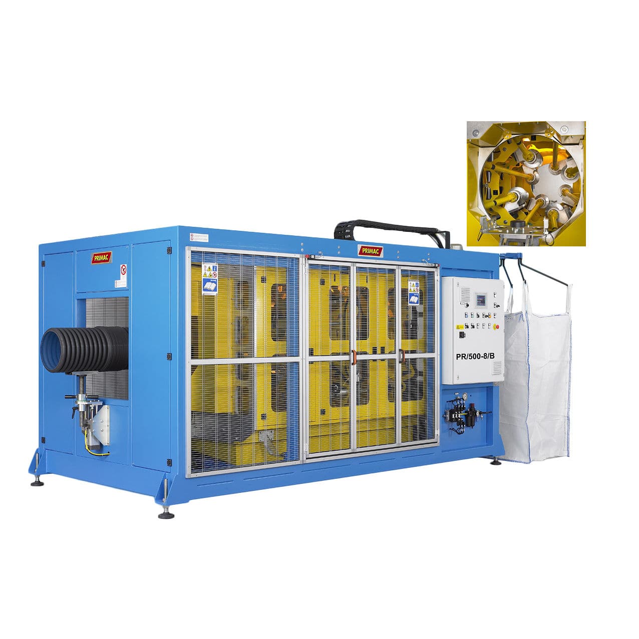In-line perforating machine - PR series - Baruffaldi Plastic Technology