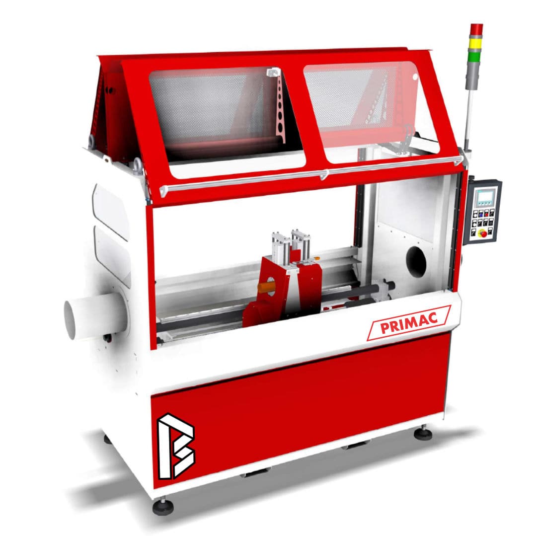 Blade cutting system - iCUT - Baruffaldi Plastic Technology - for PVC / profile / for PVC pipes