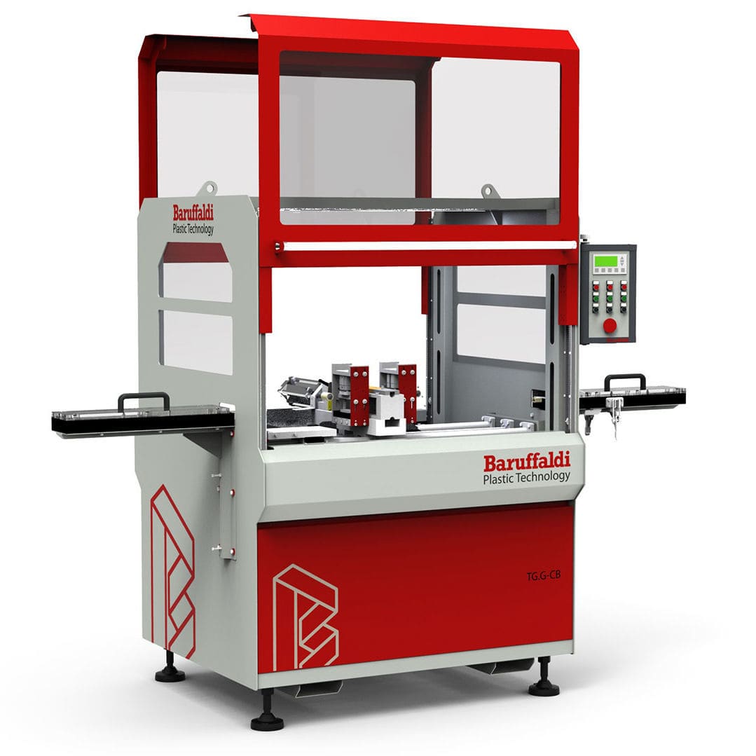 Pneumatic shear - TG.G-PP-CB - Baruffaldi Plastic Technology - for plastic profiles / guillotine ...