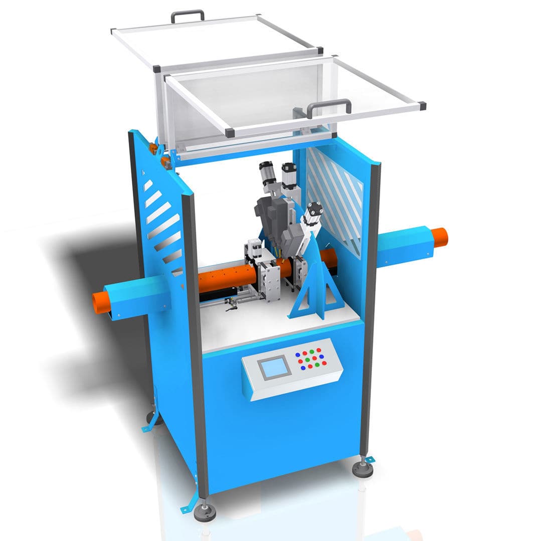 PLC-controlled drilling machine - EPDRILL - Baruffaldi Plastic ...