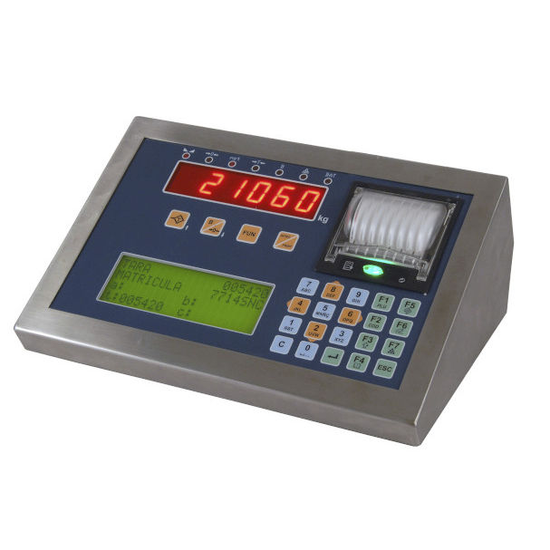 LED display weight indicator - SC20 - SENSOCAR - panel-mount ...