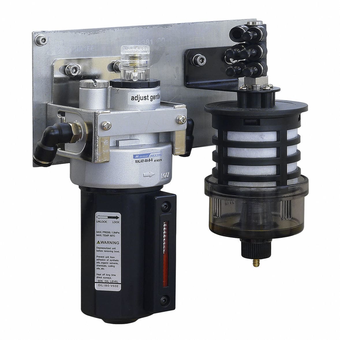 Compressed air lubricator - 6381000 - UNIMEC