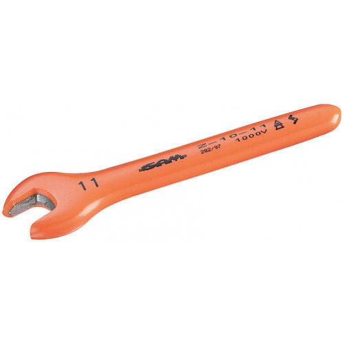 Insulated fork wrench - Z-10 series - SAM OUTILLAGE - steel / chrome