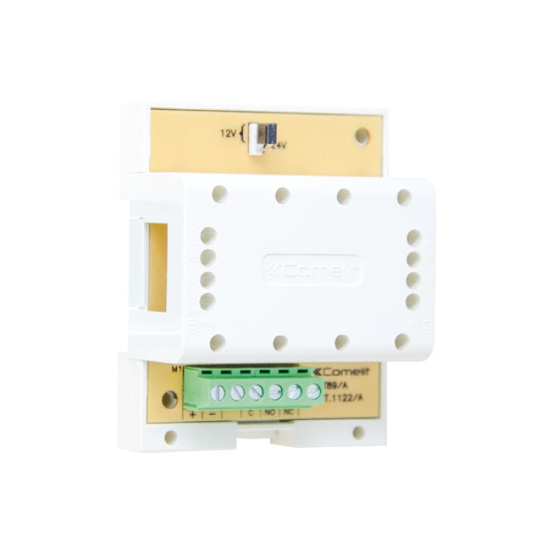 AC relay module - 1122/A - Comelit - digital / DIN rail mounted