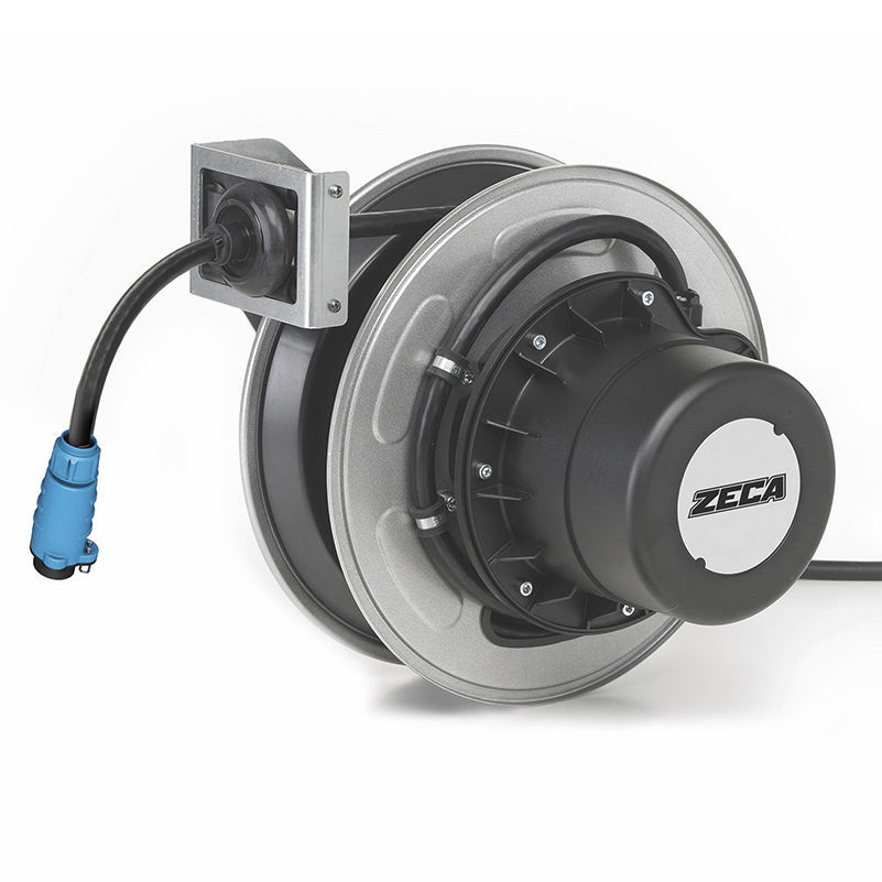 Electric cable reel - 1400 CTP - ZECA - retractable / fixed / steel