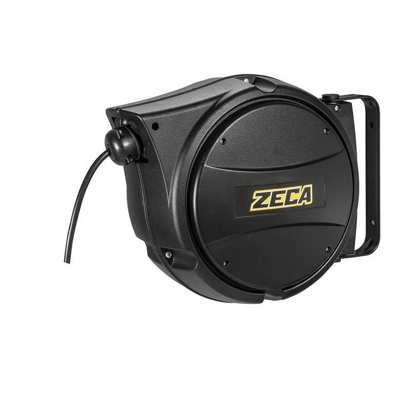 Cable reel - AL41 BLACK - ZECA - electric cable / retractable / fixed