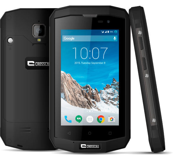 Wireless industrial smartphone - TREKKER-S1 - Crosscall - IP68 / touch ...