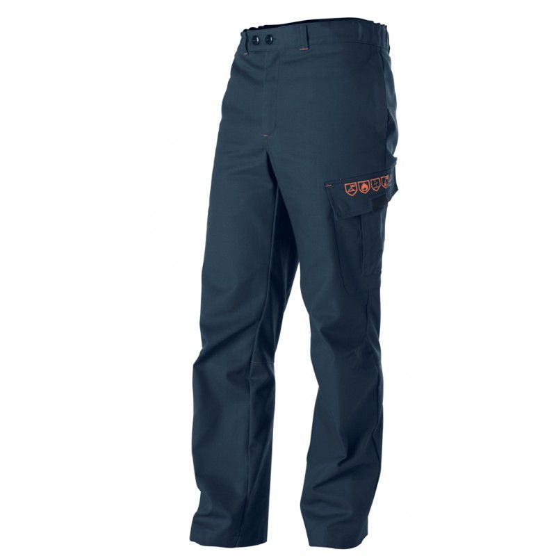 Work pants - INVICT 5S+ series - Molinel - chemical protection / anti ...