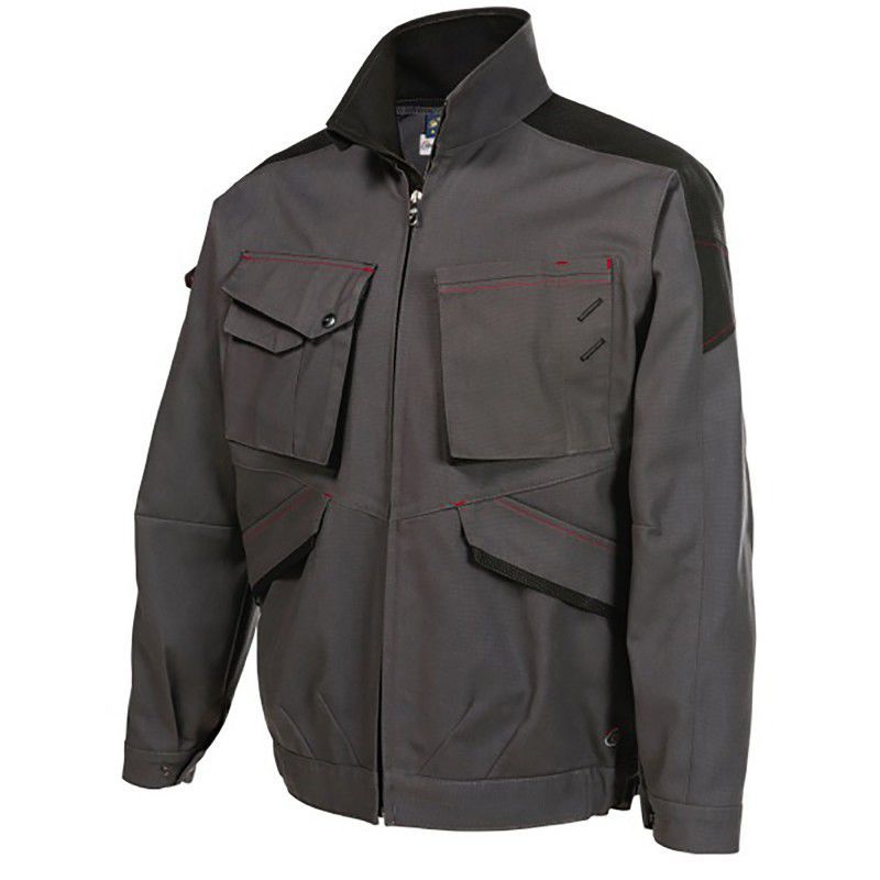 Work jacket - B-STRONG - Molinel - abrasive resistant / cotton / polyester