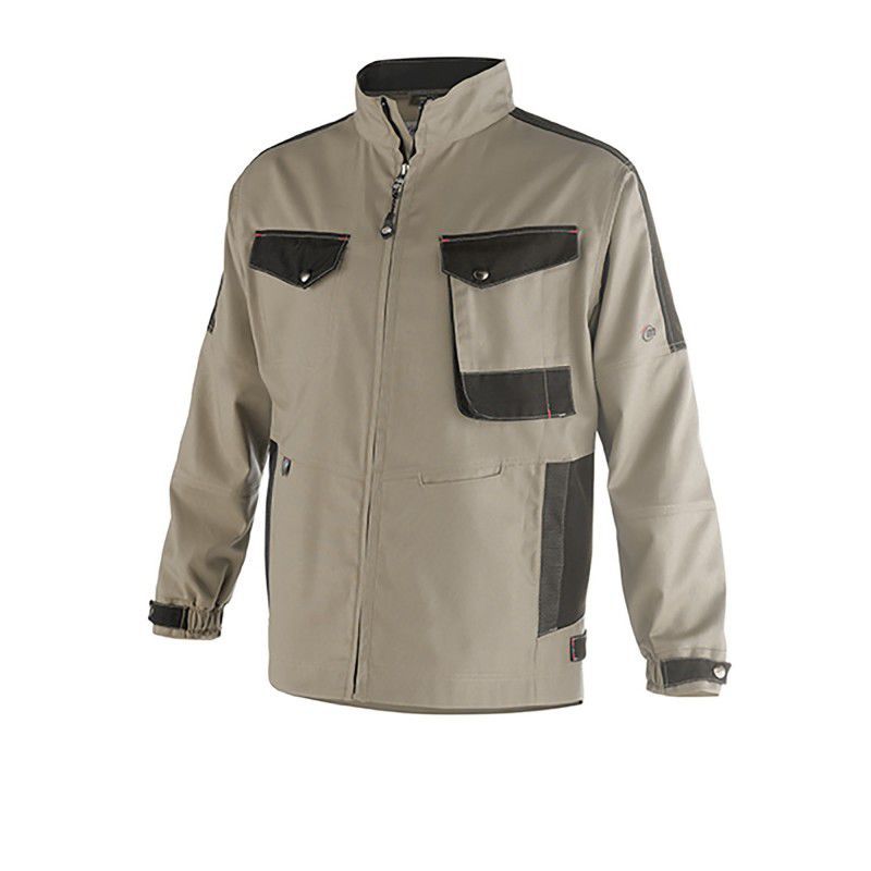 Work jacket - OUTSUM series - Molinel - abrasive resistant / cotton ...