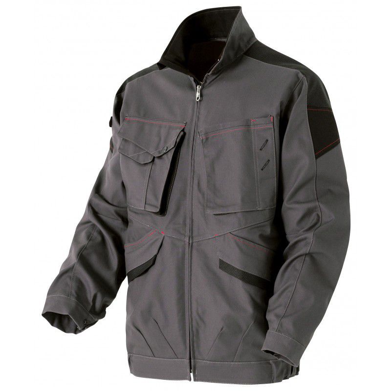 Work jacket - B-STRONG - Molinel - abrasive resistant / polyester / cotton
