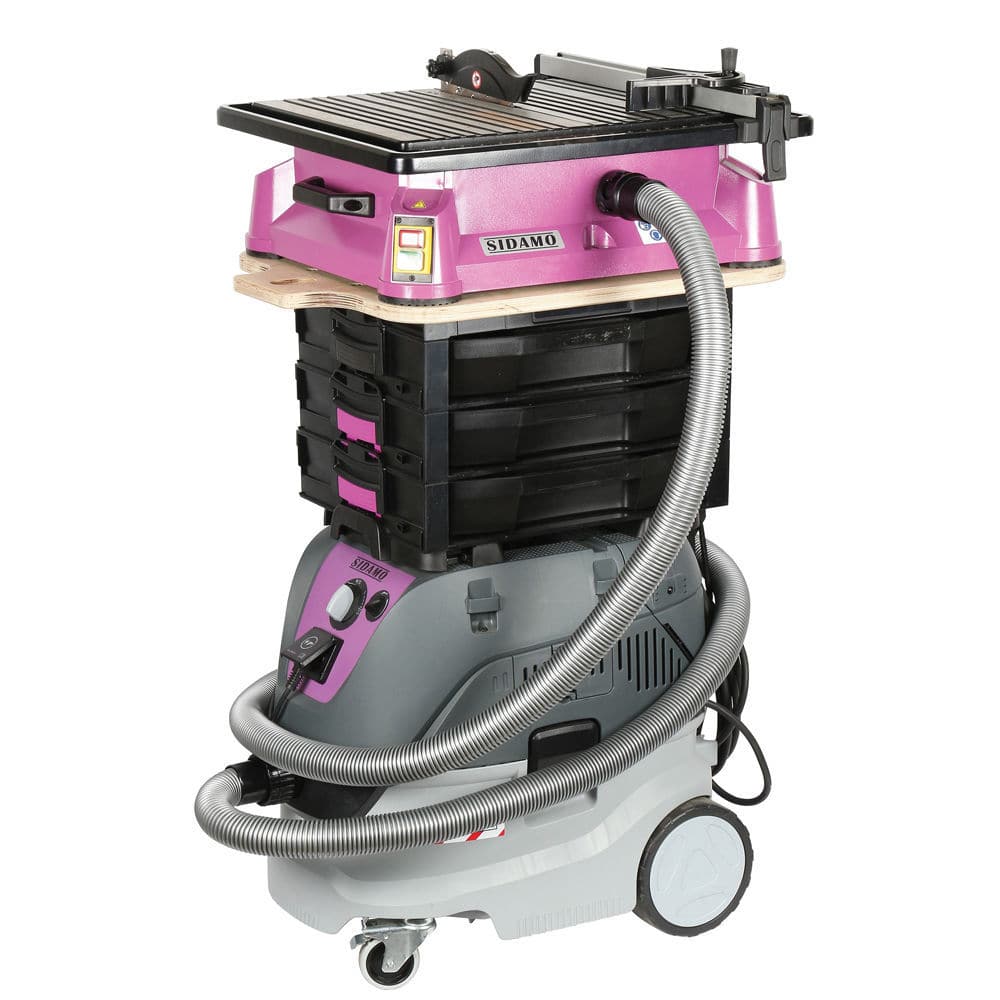 Tile saw - DIAMINIPRO 180 - SIDAMO - cut-off / for stone / with vacuum base