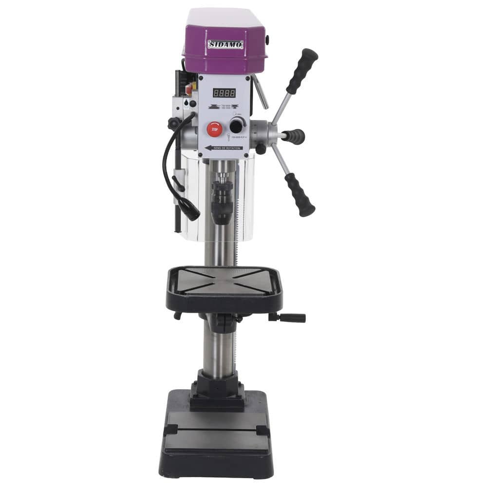 Steel drilling machine - PRO 22 PEV - SIDAMO - bench-top / for wood