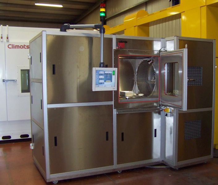 Rain test chamber - CLIMATS - with window