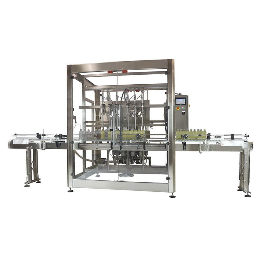 Automatic filling machine - APACKS - bottle / for liquids / with mass ...