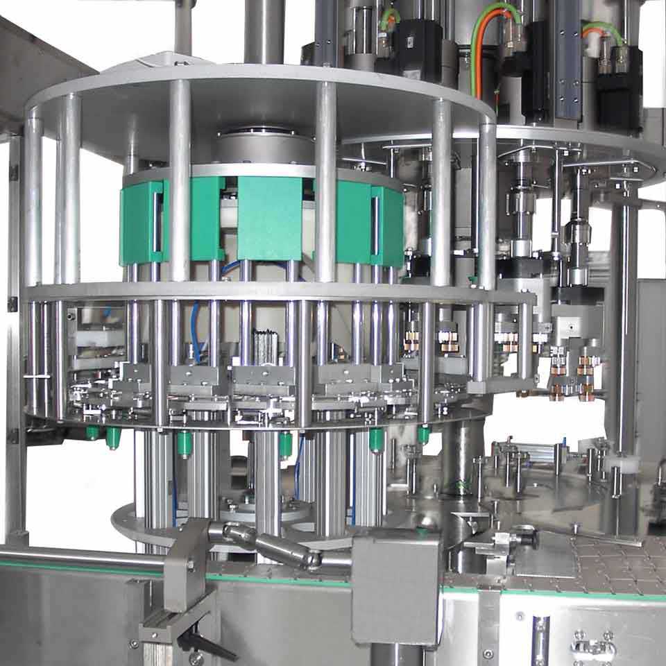 Rotary screw-capping machine - APACKS - automatic / for glass bottles