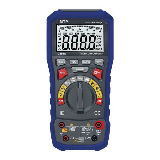 Digital multimeter - MTP 2850A - MTP Instruments Inc - portable / 1000 ...