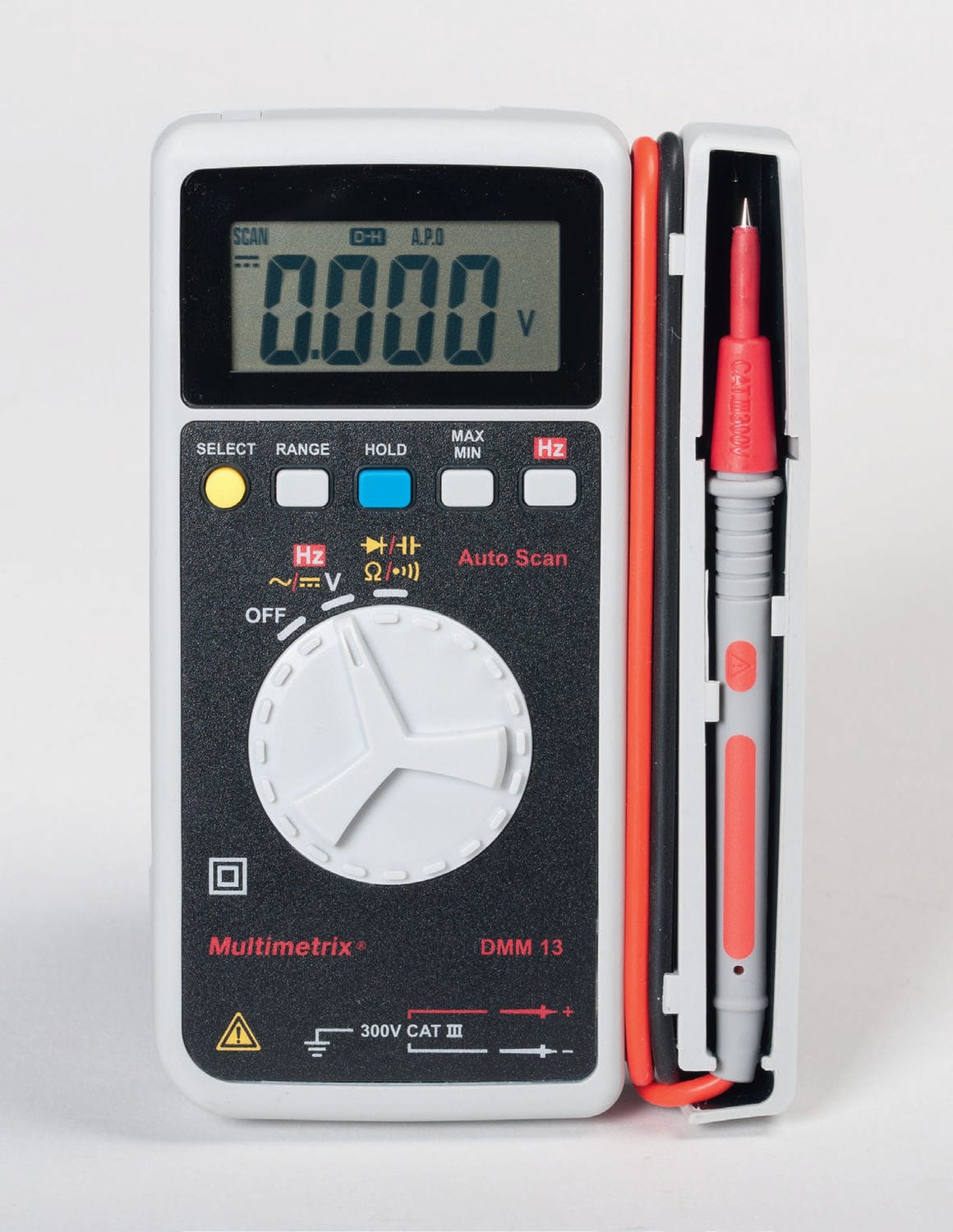 Digital multimeter - DMM 13 - MULTIMETRIX - pocket / 600 V / cat III