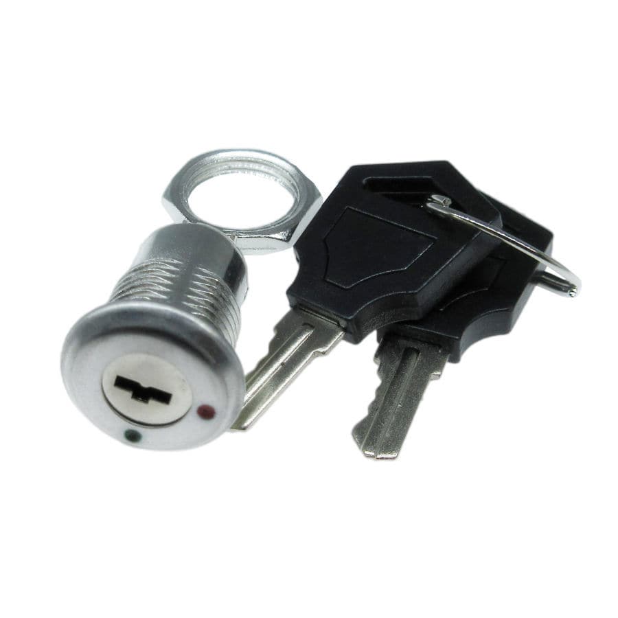 Key lock switch - SW-R-K series - ADAM tech - SPDT / panel mount / on/off