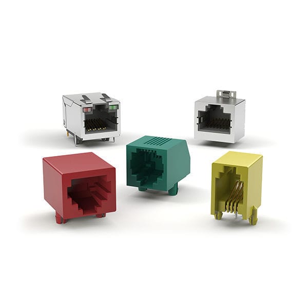 Jack connector - MTJ series - ADAM tech - data / PCB / SMT