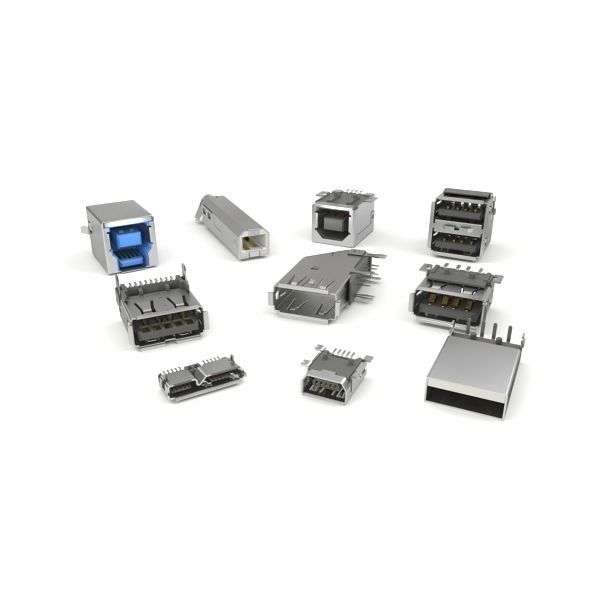 USB connector - MCR series - ADAM tech - data / micro USB / mini USB