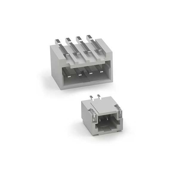 SMT connector - 08SH series - ADAM tech - data / PCB / straight