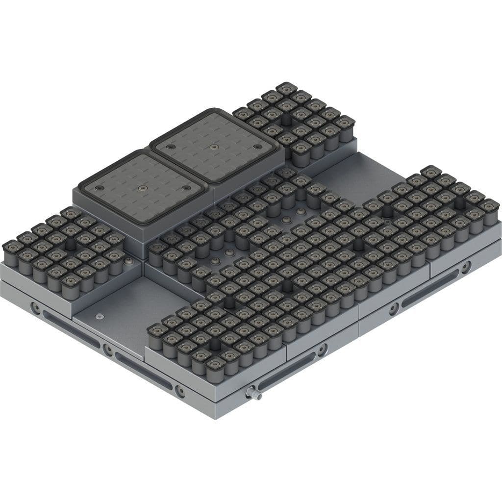 Vacuum clamping system - QuadroVac - Horst Witte GerÃ¤tebau Barskamp KG ...