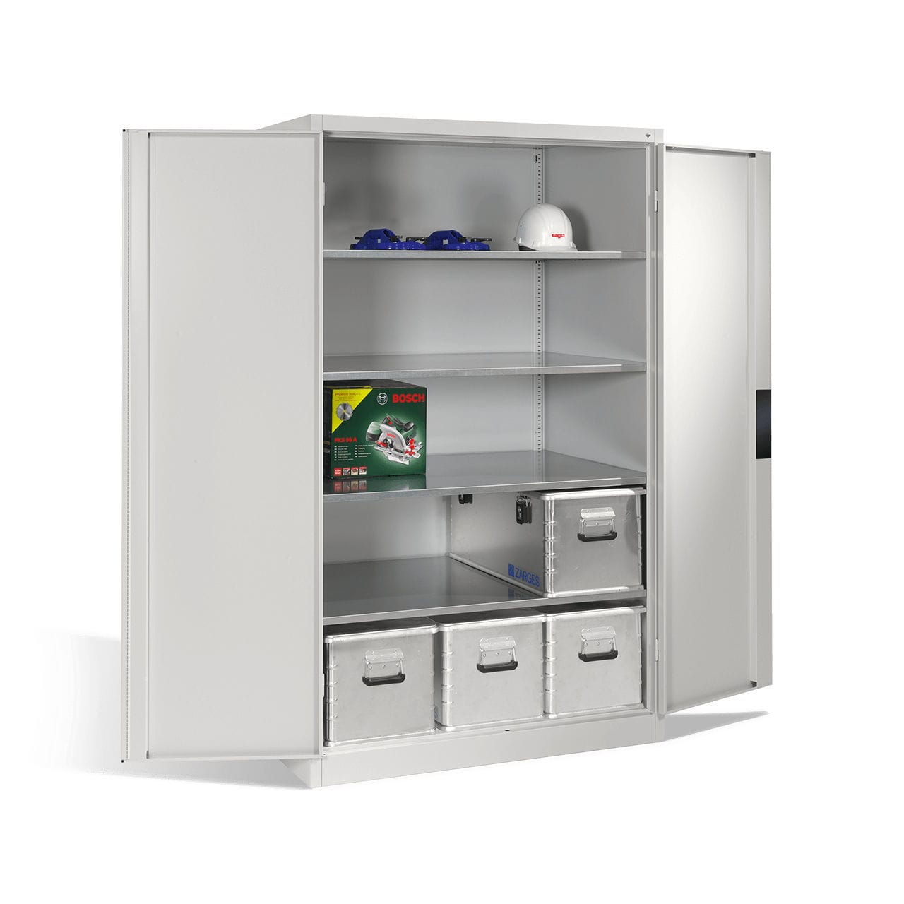 Heavy load cabinet - C + P Möbelsysteme - storage / workshop / floor ...