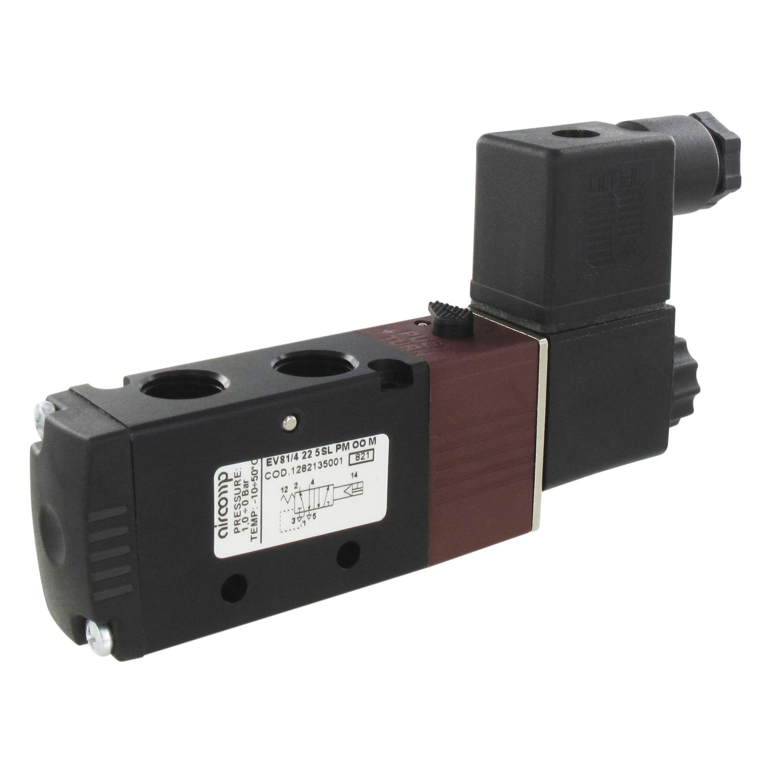 Spool pneumatic directional control valve - 128 - SENGA - pneumatic ...