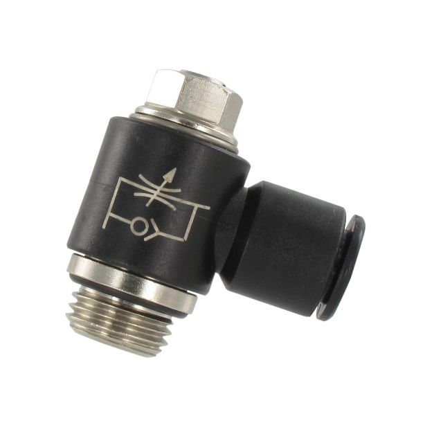 Volumetric flow regulator - 2838 - SENGA - for compressed air / compact ...