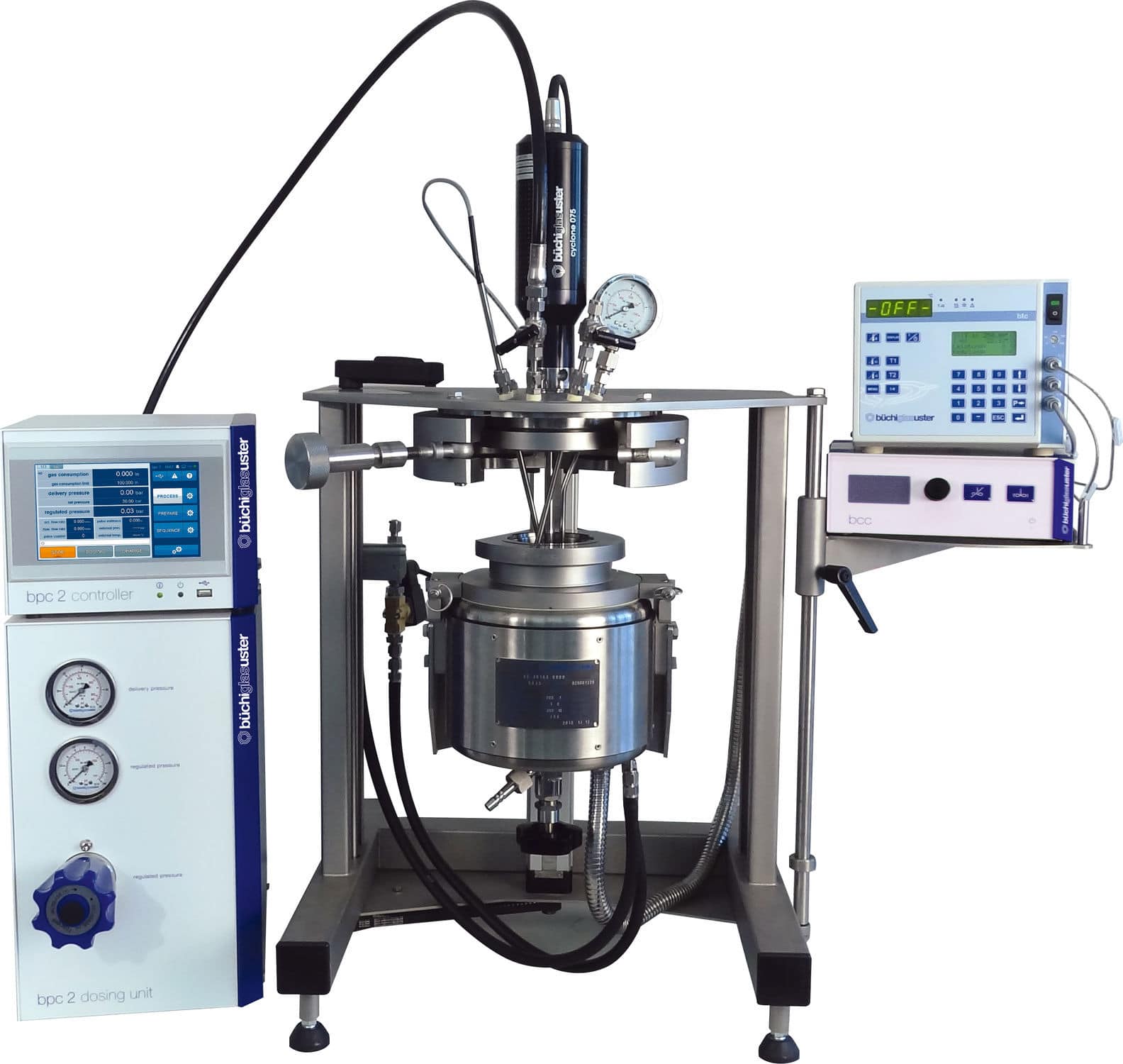 Pilot plant hydrogenator - bpc 2 - Buchiglas (Büchi AG)-Reactor Systems ...
