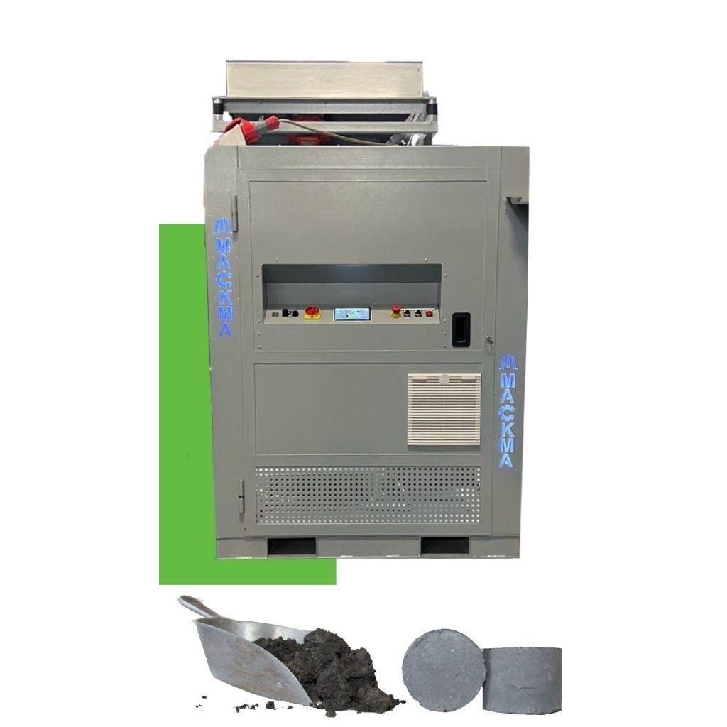 Grinding sludge briquetting machine - BTF-C series - MACKMA - automatic