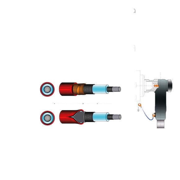 Power cable - ELCOSPINA TCE series - Elcon Megarad Spa - single-core