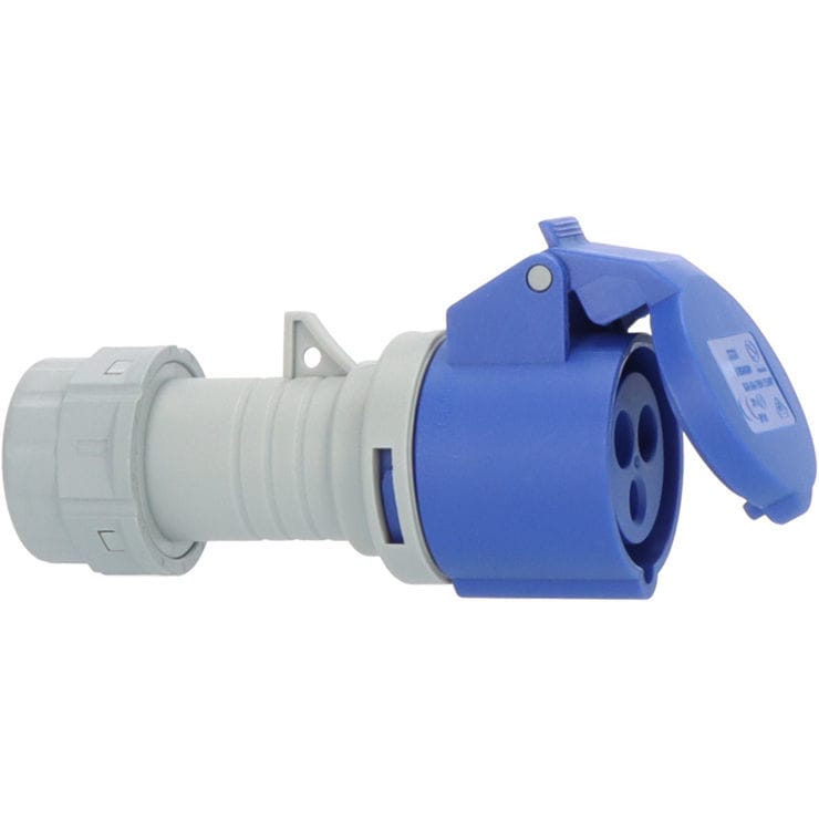 Movable electrical plug - 1081020020 - BRENNENSTUHL - IP44 / 3-pole / CEE
