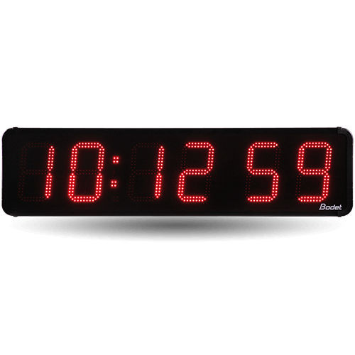 Outdoor clock - HMS LED 45 - BODET TIME SPORT - LED / digital / 6-digit