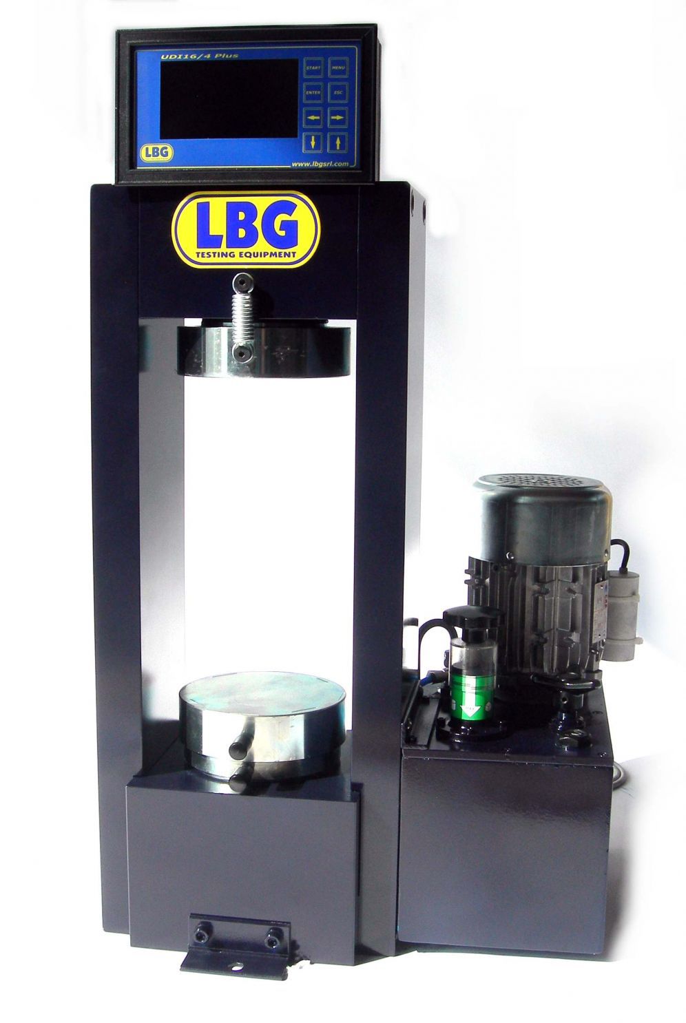 Compression testing machine - C104 - LBGsrl - motorized / material ...