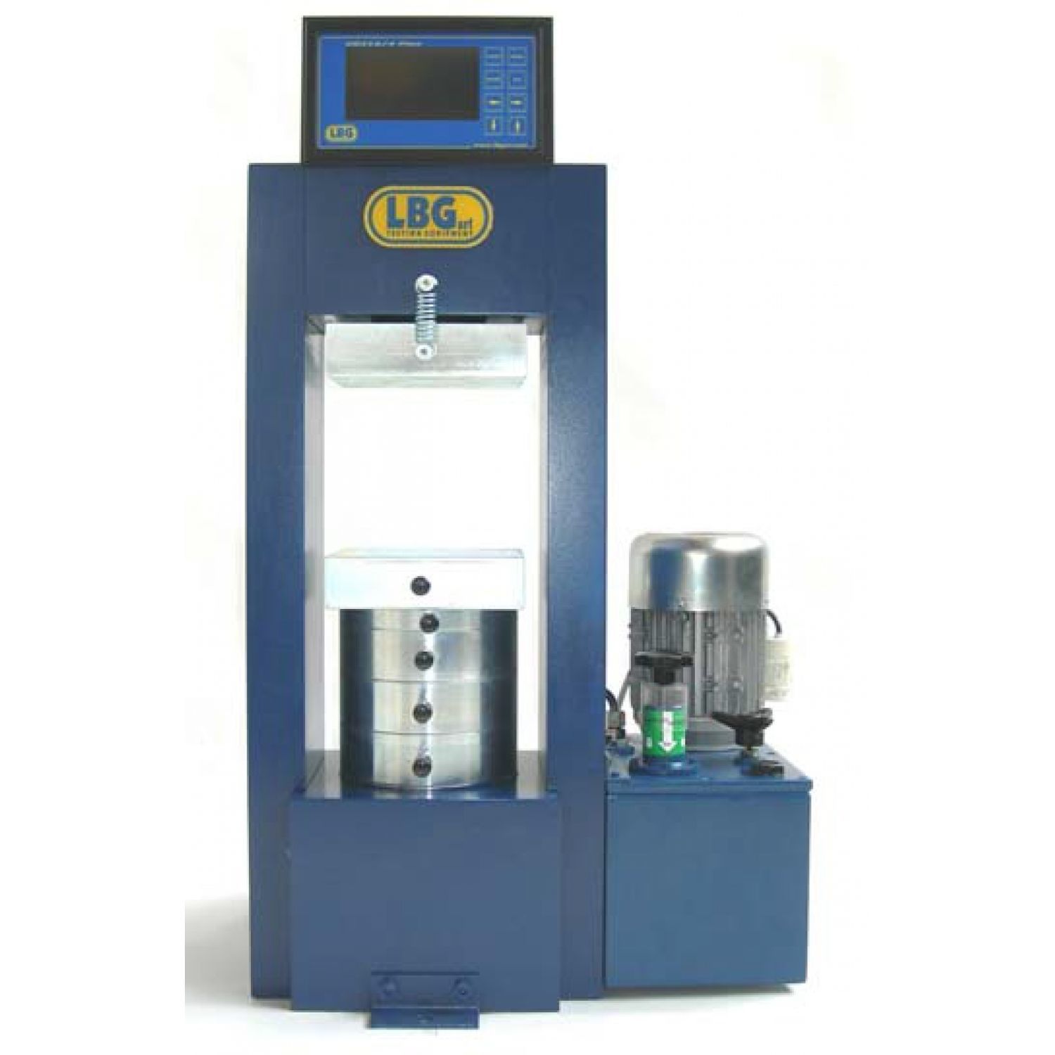 Compression testing machine - C114 - LBGsrl - motorized / material ...