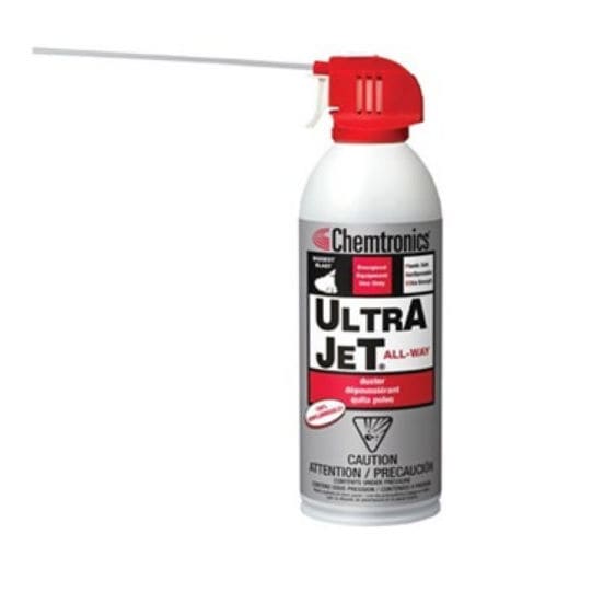 Cleaning spray - Ultrajet® All-Way - CHEMTRONICS - duster / for plastics / non-flammable