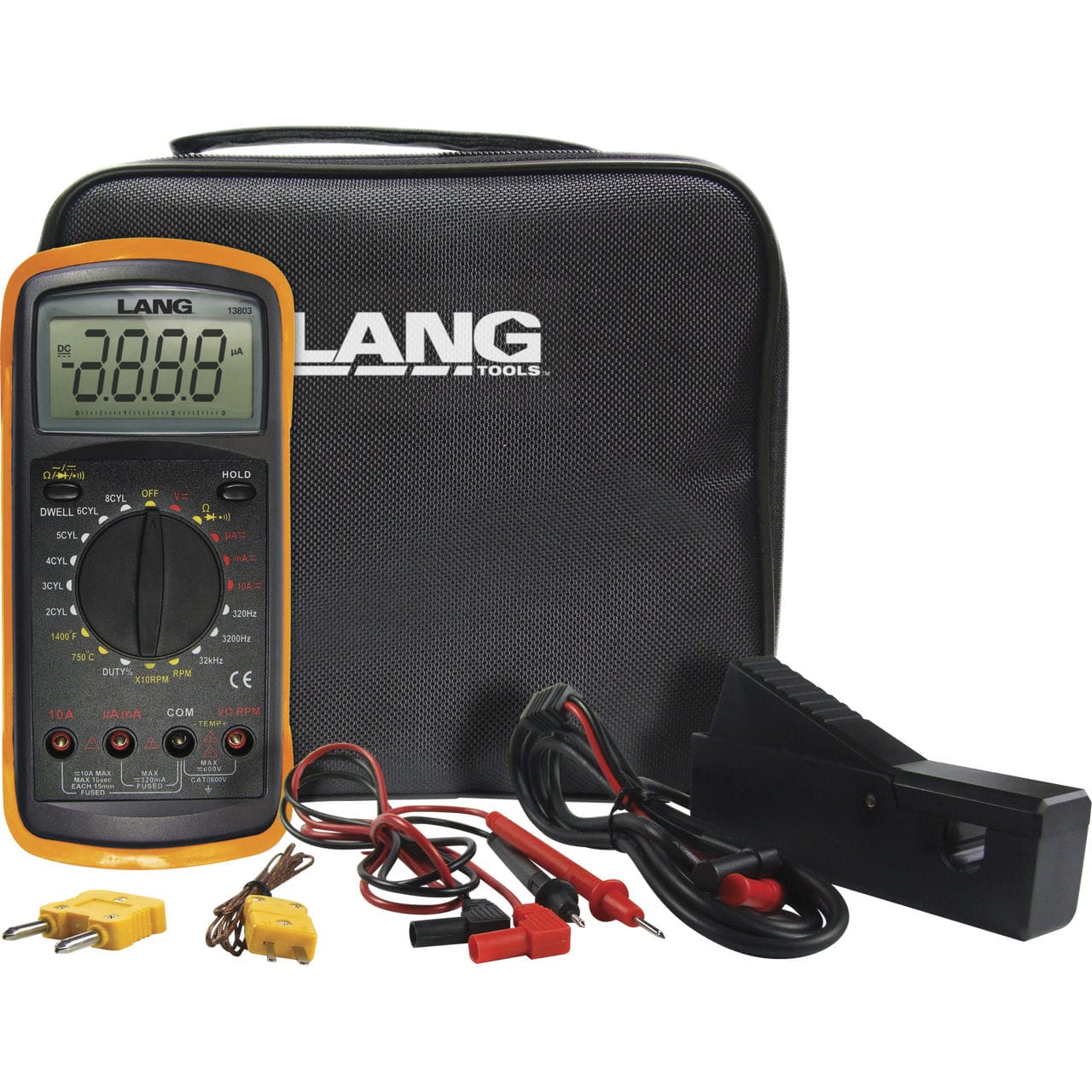 Digital multimeter - 13803 - Lang Tools - portable / frequency
