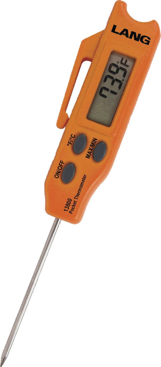 Probe thermometer - 13800 - Lang Tools - min/max / magnetic / stainless ...
