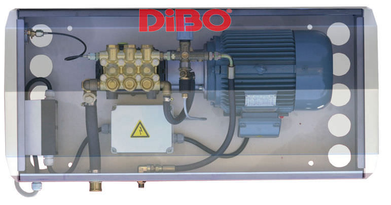 Hot water high-pressure cleaner - HP units | 1D HDU series - DiBO ...