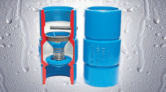 Poppet check valve - 80DIVFD - Flomatic - for water / cast iron / spring
