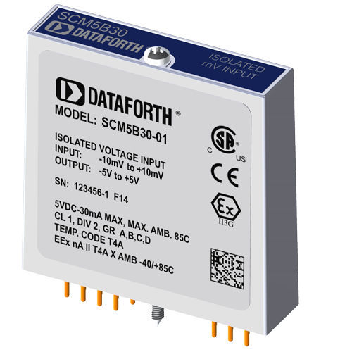 Voltage Input Module Scm5b30 01 Dataforth Corporation Analog
