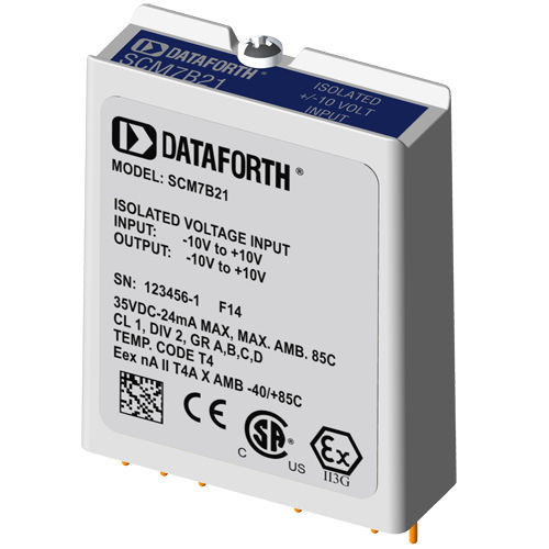 Voltage Input Module Scm7b21 Dataforth Corporation Analog Insulated