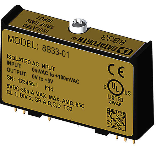 True Rms Input Module 8b33 01 Dataforth Corporation Insulated