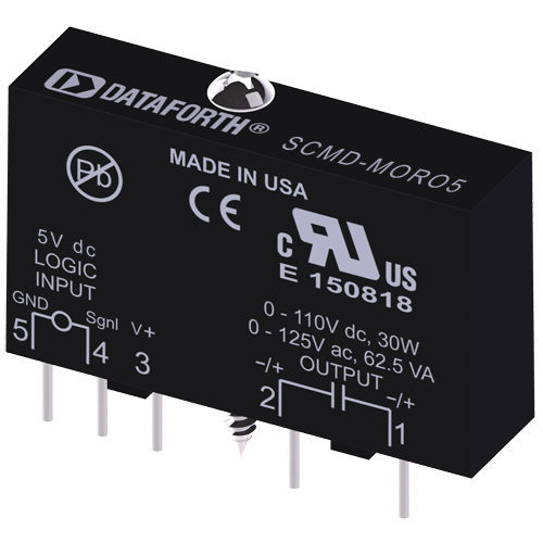 Digital outputs signal conditioning module - SCMD-MORO5 - Dataforth Corporation - miniature ...