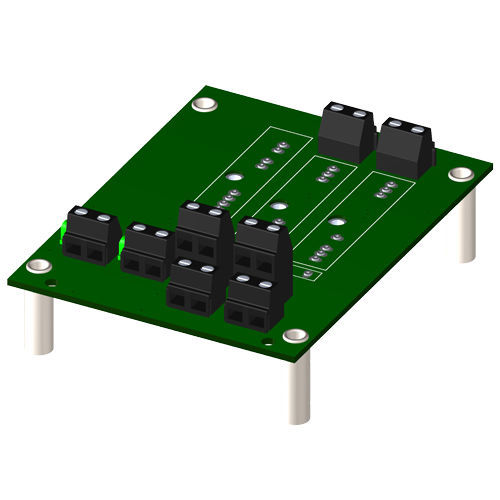 I/O module backpanel - 8BP02 - Dataforth Corporation - 2-channel