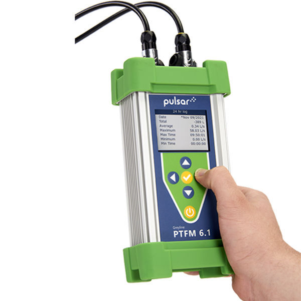 Ultrasonic flow meter - PTFM 6.1 - Pulsar Measurement - volume / for water / for oil