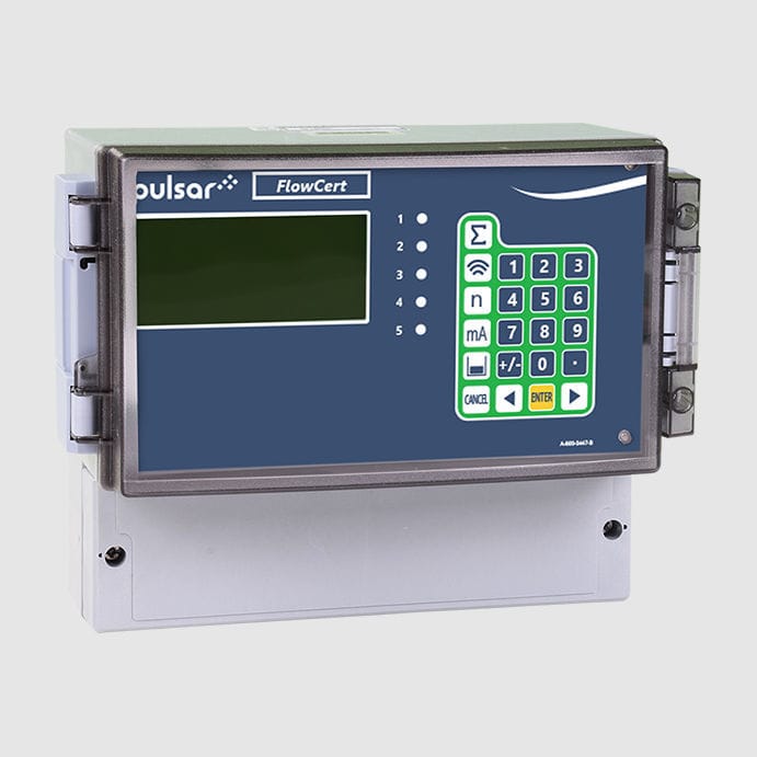 Ultrasonic flow meter - FlowCERT - Pulsar Measurement - volume / for ...