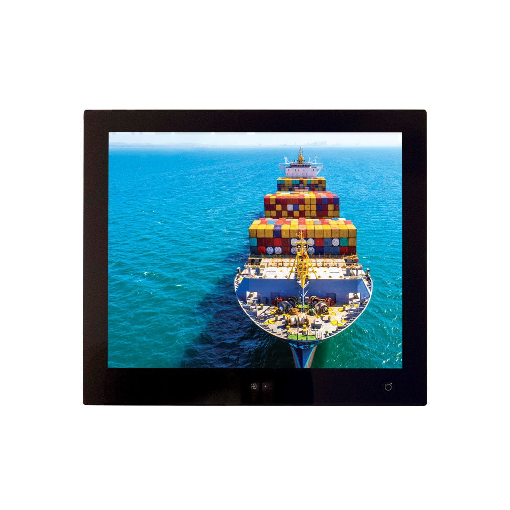 Multitouch screen monitor - KMGBL-17T - Stealth - LED / 17" / 1280 x 1024